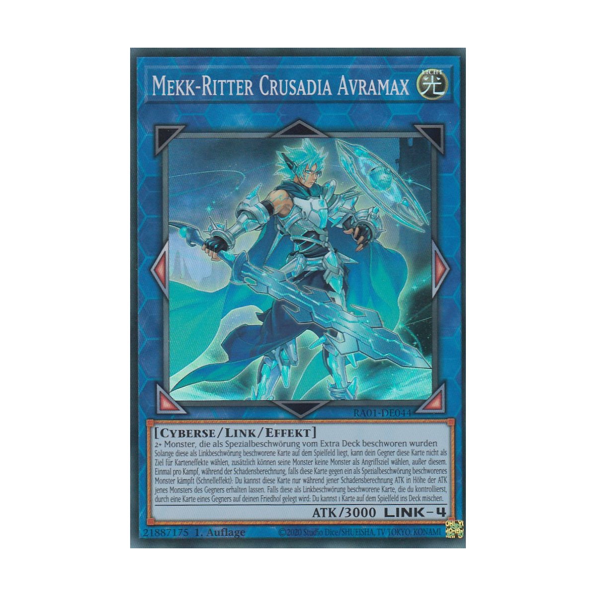 Mekk-Ritter Crusadia Avramax V.7 (Ultimate Rare) RA01-DE044 V.7 ...