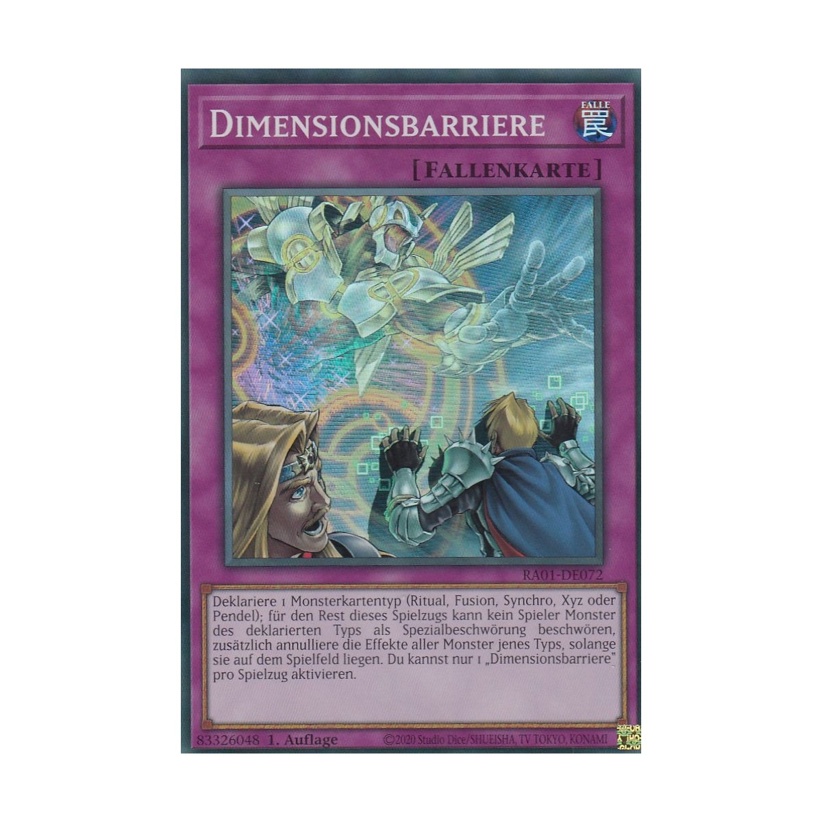 Dimensionsbarriere V.2 RA01-DE072 V.2 25th Anniversary Rarity ...