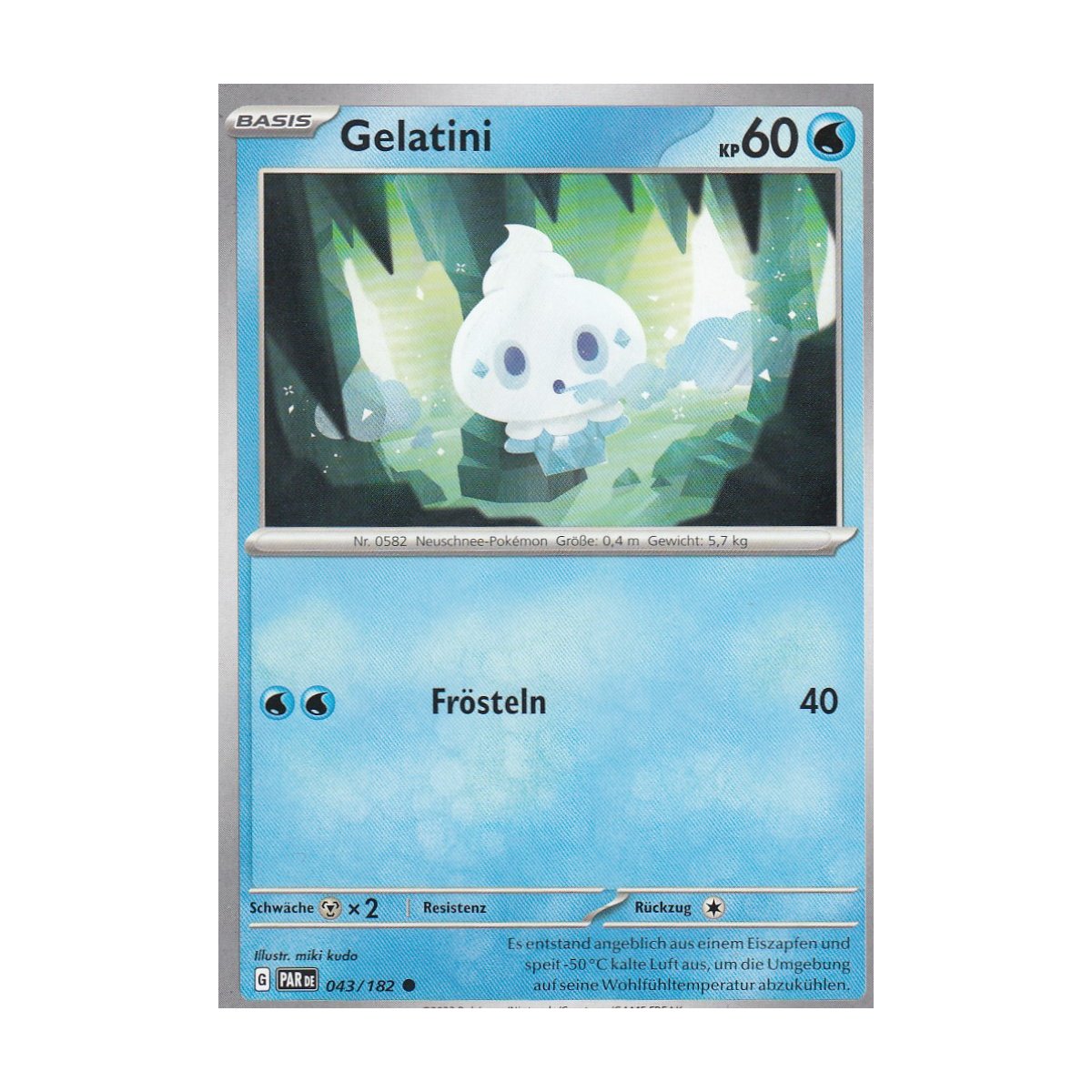Gelatini 043/182 Paradoxrift Pokemon Karte günstig kaufen