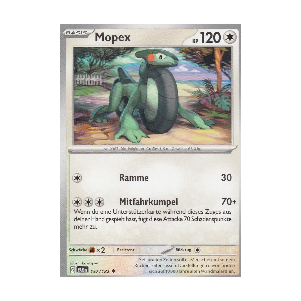 Mopex 157/182 Paradoxrift Pokemon Karte günstig kaufen