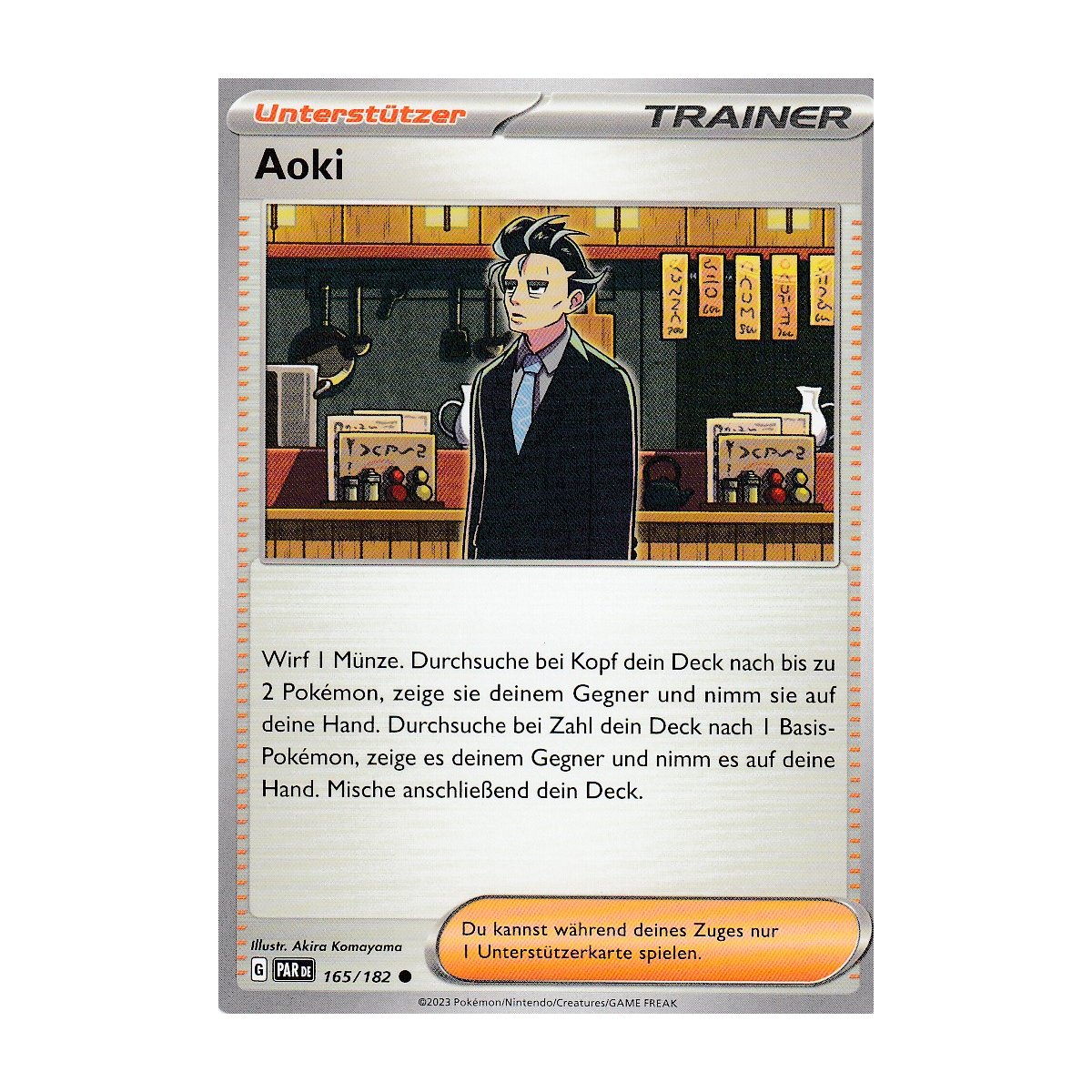Aoki 165/182 Paradoxrift Pokemon Karte günstig kaufen