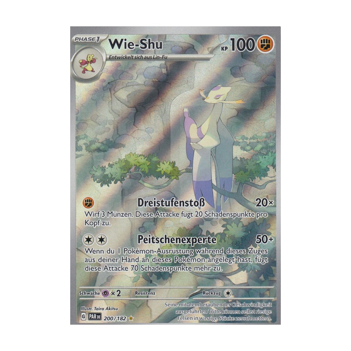 Wie-Shu 200/182 Illustration Rare Paradoxrift Pokemon Karte kaufen