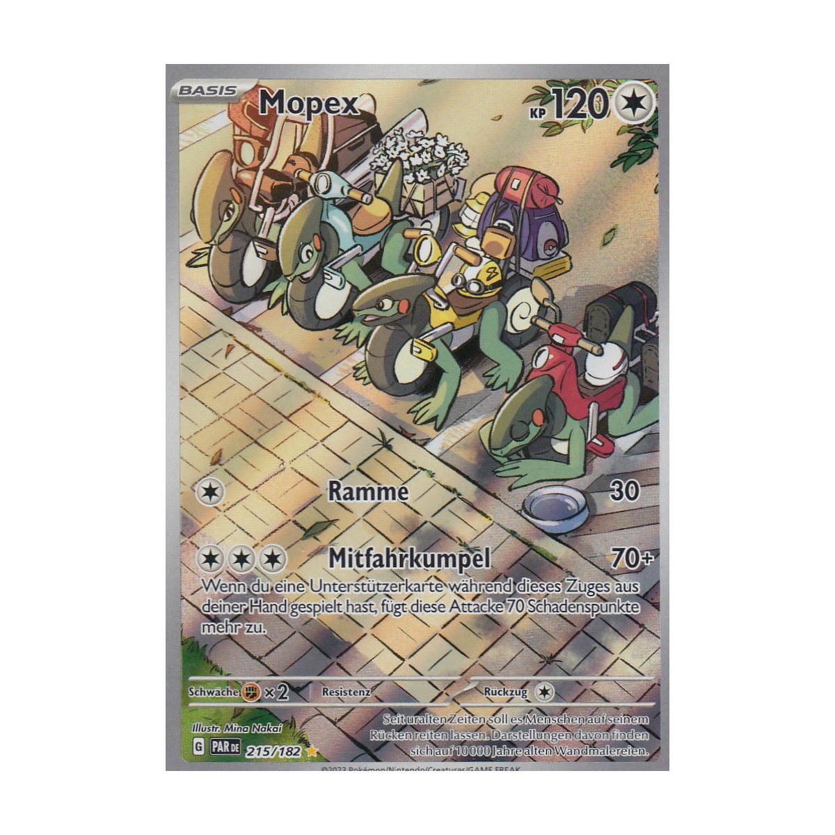 Mopex 215/182 Illustration Rare Paradoxrift Pokemon Karte kaufen