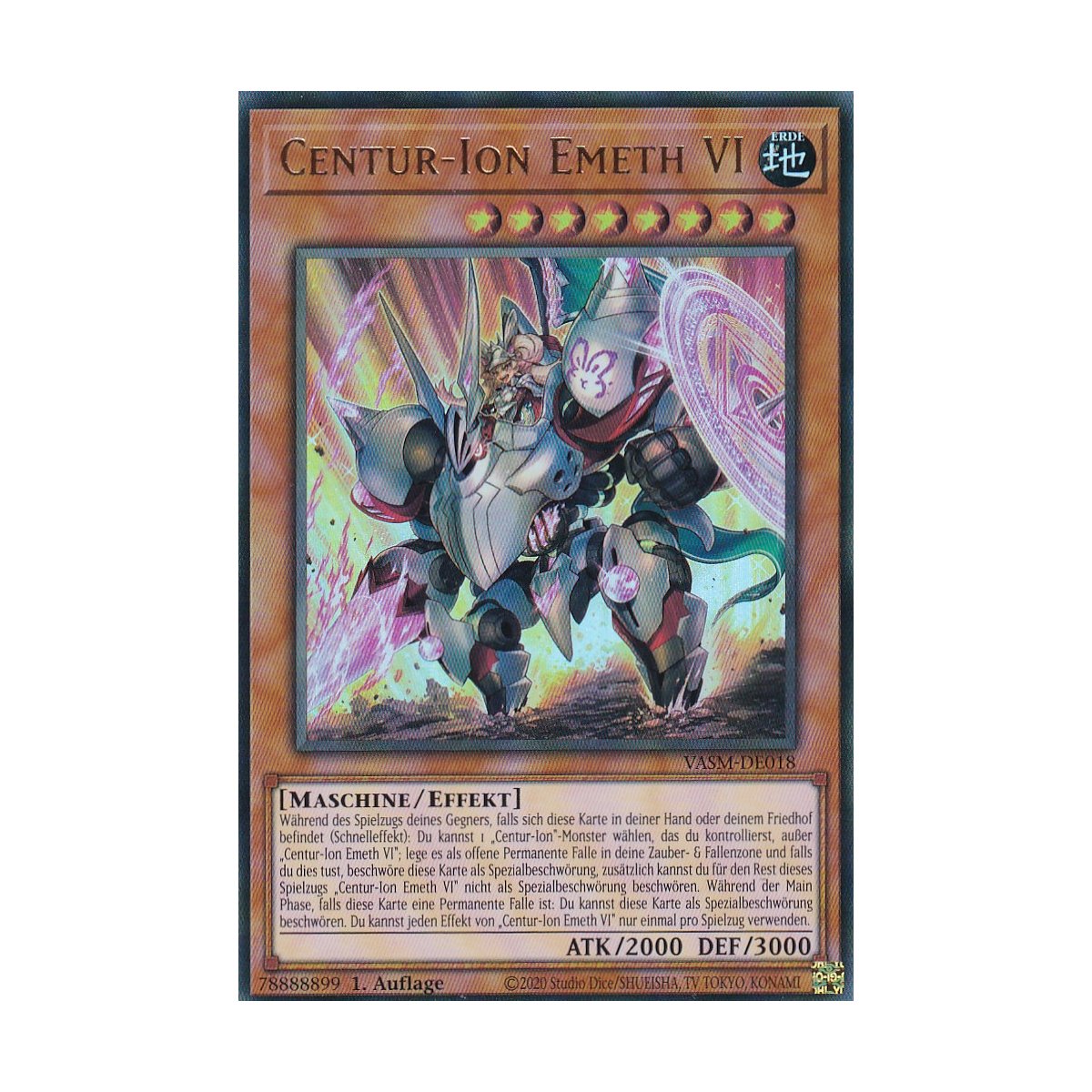 Centur-Ion Emeth VI (V.1 - Ultra Rare) VASM-DE018 Valiant Smashers kaufen
