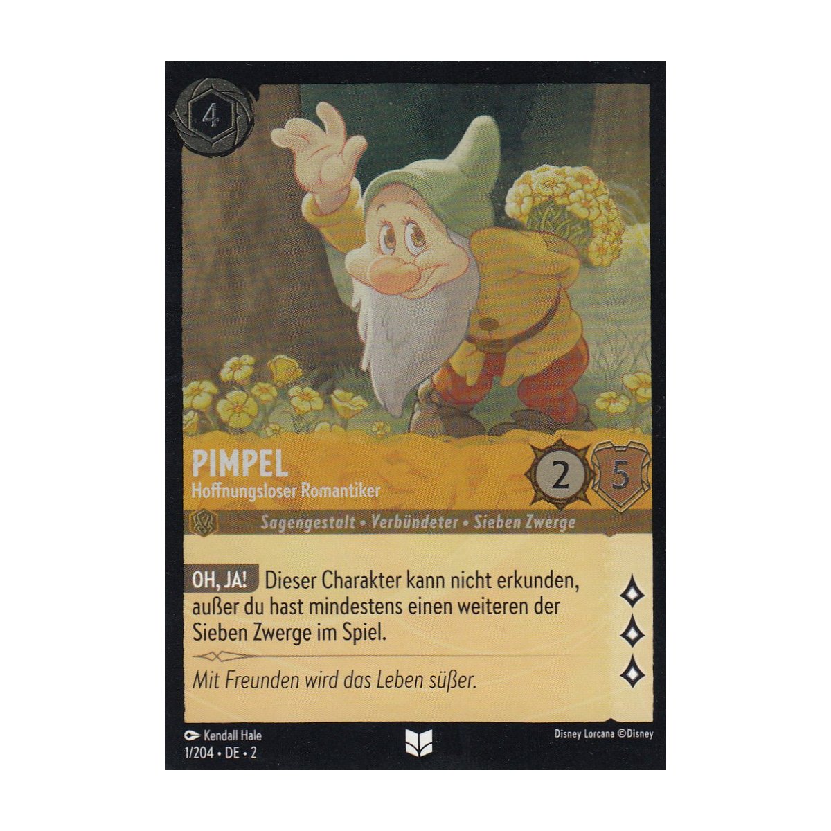 Pimpel - Hoffnungsloser Romantiker Holo 001/204 2ROF-001-HOLO Aufstieg ...