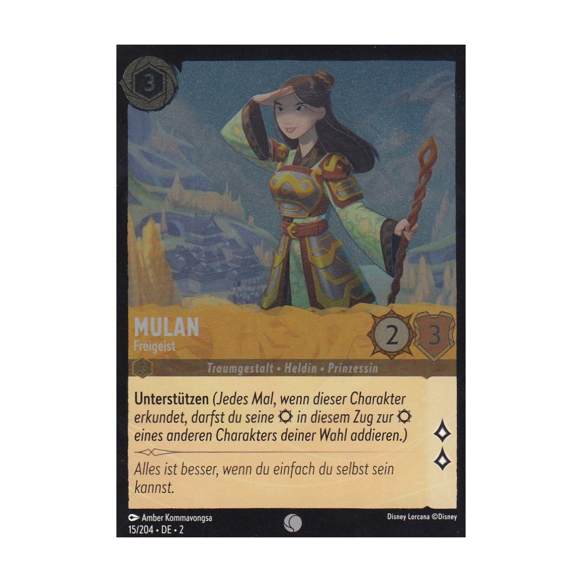 Mulan - Freigeist Holo 015/204 2ROF-015-HOLO Aufstieg der Flutgestalten ...