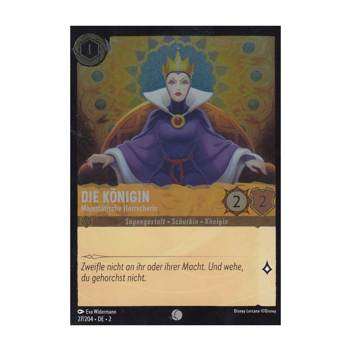 Die Königin - Majestätische Herrscherin Holo 027/204 2ROF-027-HOLO ...