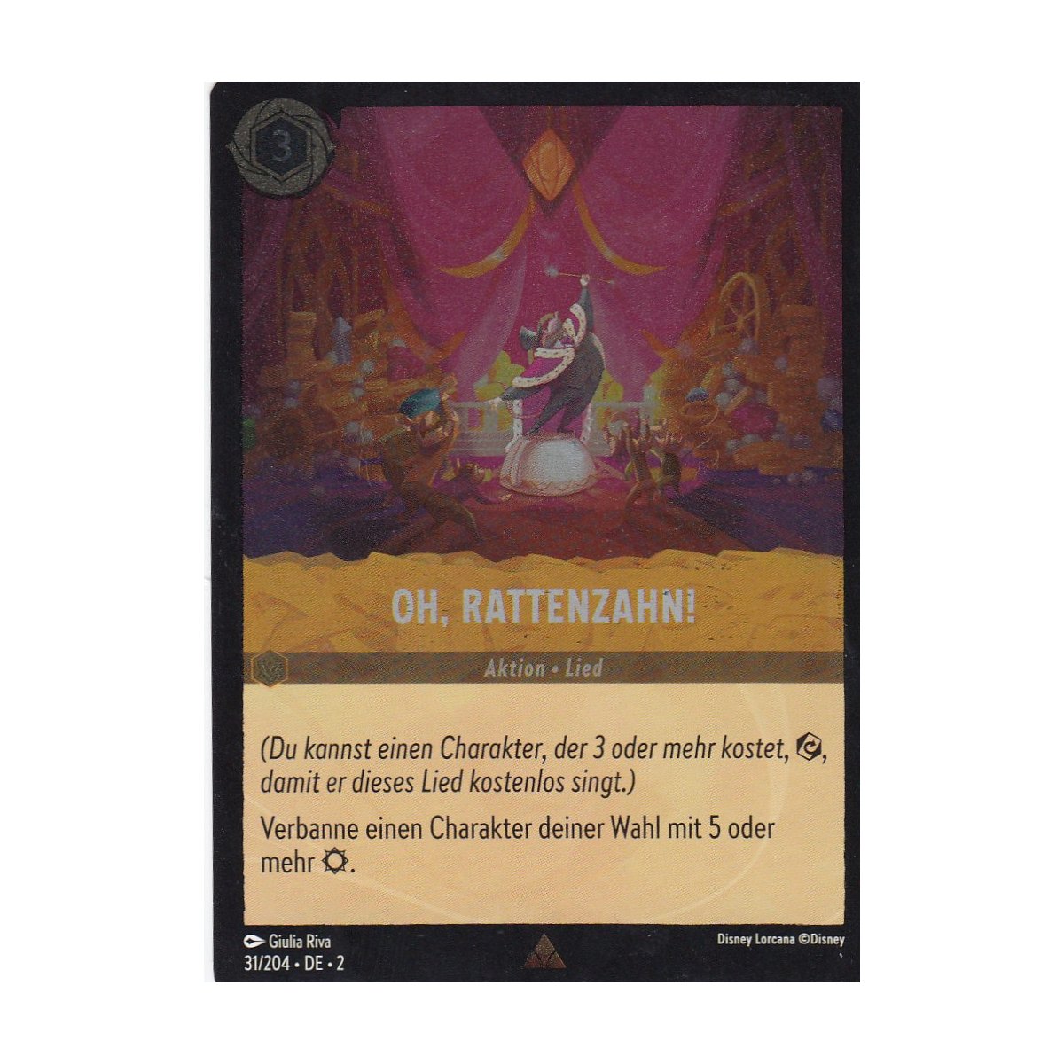 Oh, Rattenzahn! Holo 031/204 2ROF-031-HOLO Aufstieg der Flutgestalten ...