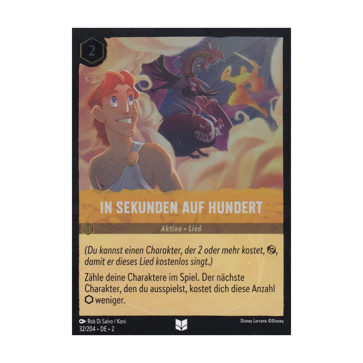 In Sekunden auf Hundert Holo 032/204 2ROF-032-HOLO Aufstieg der ...