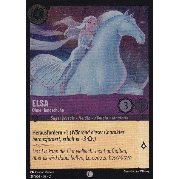 Elsa - Ohne Handschuhe Holo 039/204 2ROF-039-HOLO Aufstieg der ...
