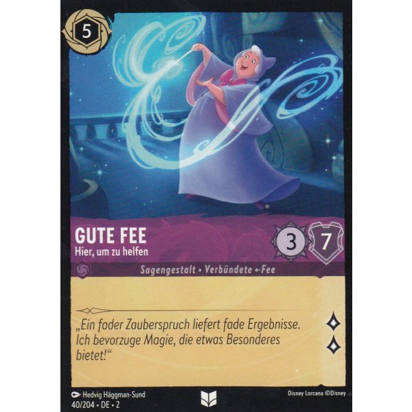 Gute Fee - Hier, um zu helfen 040/204 2ROF-040 Aufstieg der ...