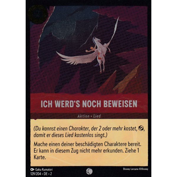 Ich Werd's Noch Beweisen Holo 129/204 2ROF-129-HOLO Aufstieg der ...