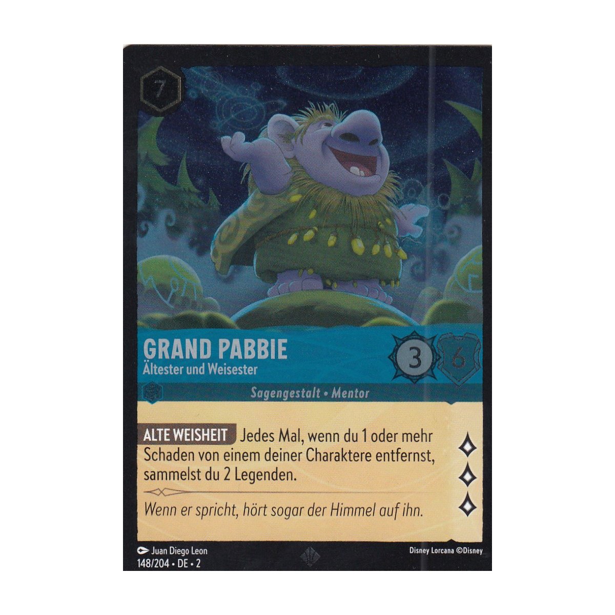 Grand Pabbie - Ältester und weisester Holo 148/204 2ROF-148-HOLO ...