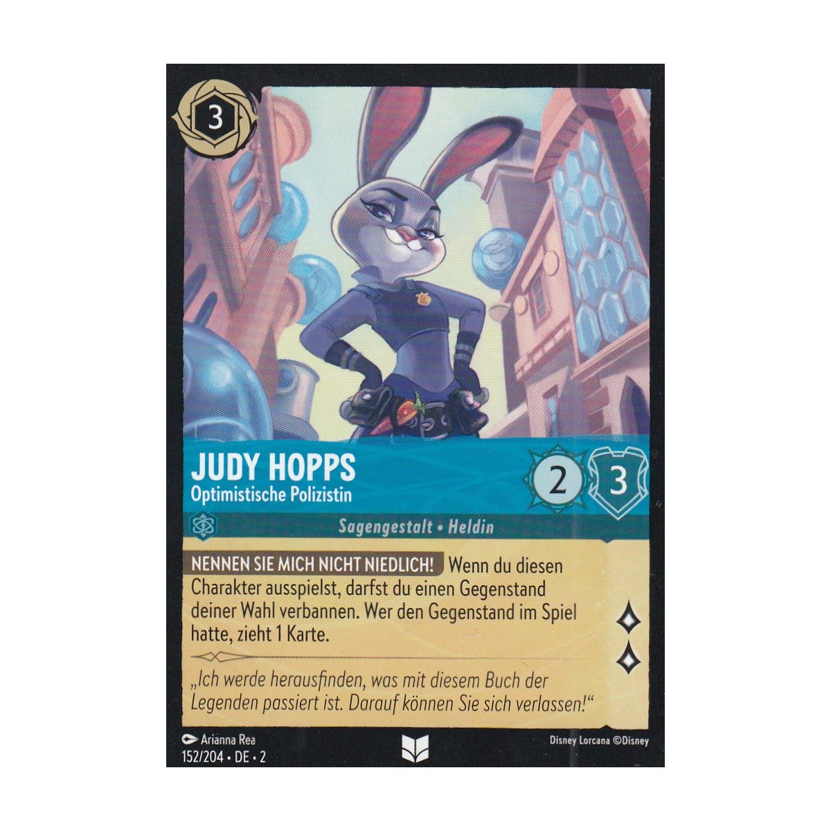 Judy Hopps - Optimistische Polizistin 152/204 2ROF-152 Aufstieg der ...