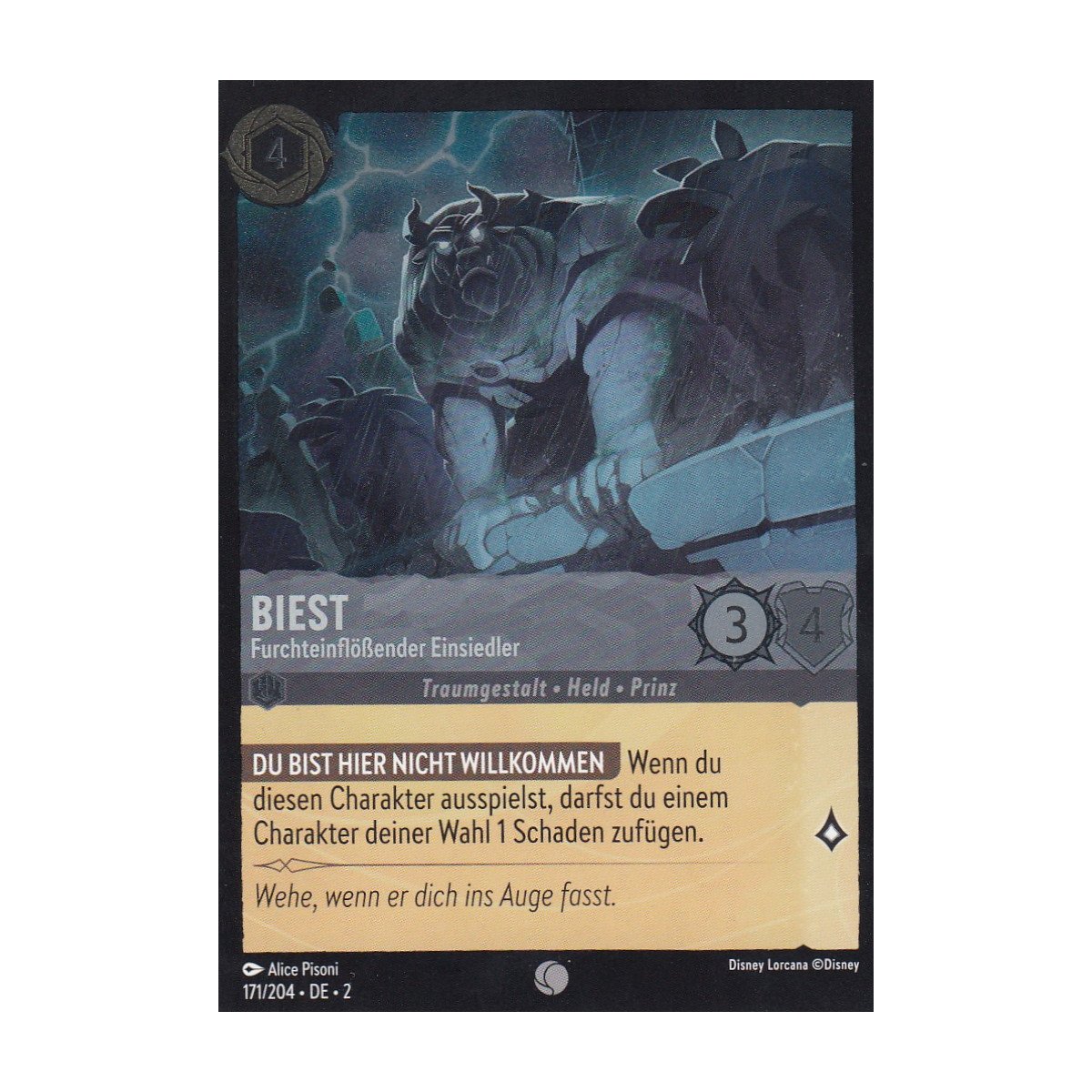 Biest - Furchteinflößender Einsiedler Holo 171/204 2ROF-171-HOLO ...