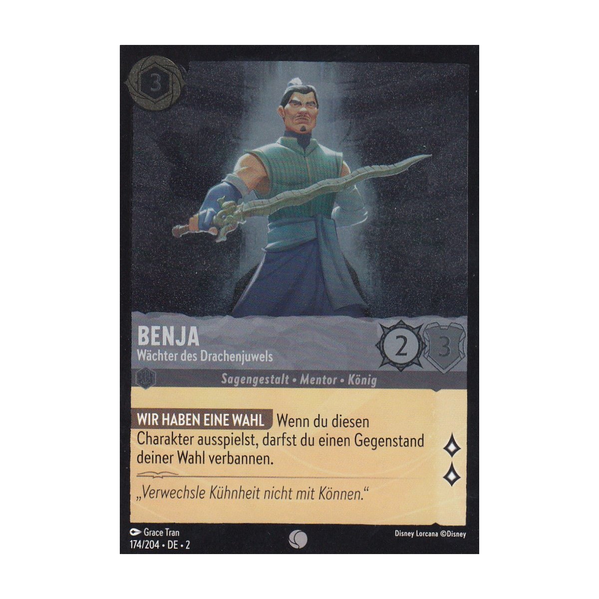 Benja - Wächter des Drachenjuwels Holo 174/204 2ROF-174-HOLO Aufstieg ...