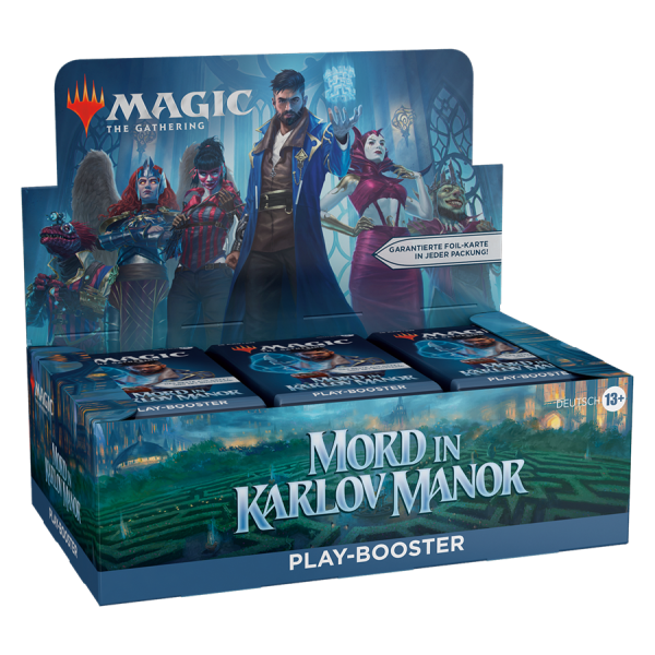 Mord in Karlov Manor Play Booster Display (36 Packs, deutsch) Magic the ...