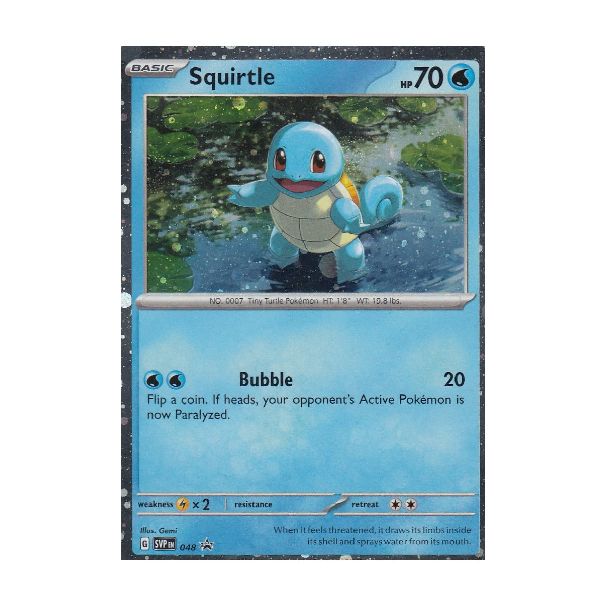 Squirtle Pokemon Kaart Squirtle Team Up Pokémon Card 22/181