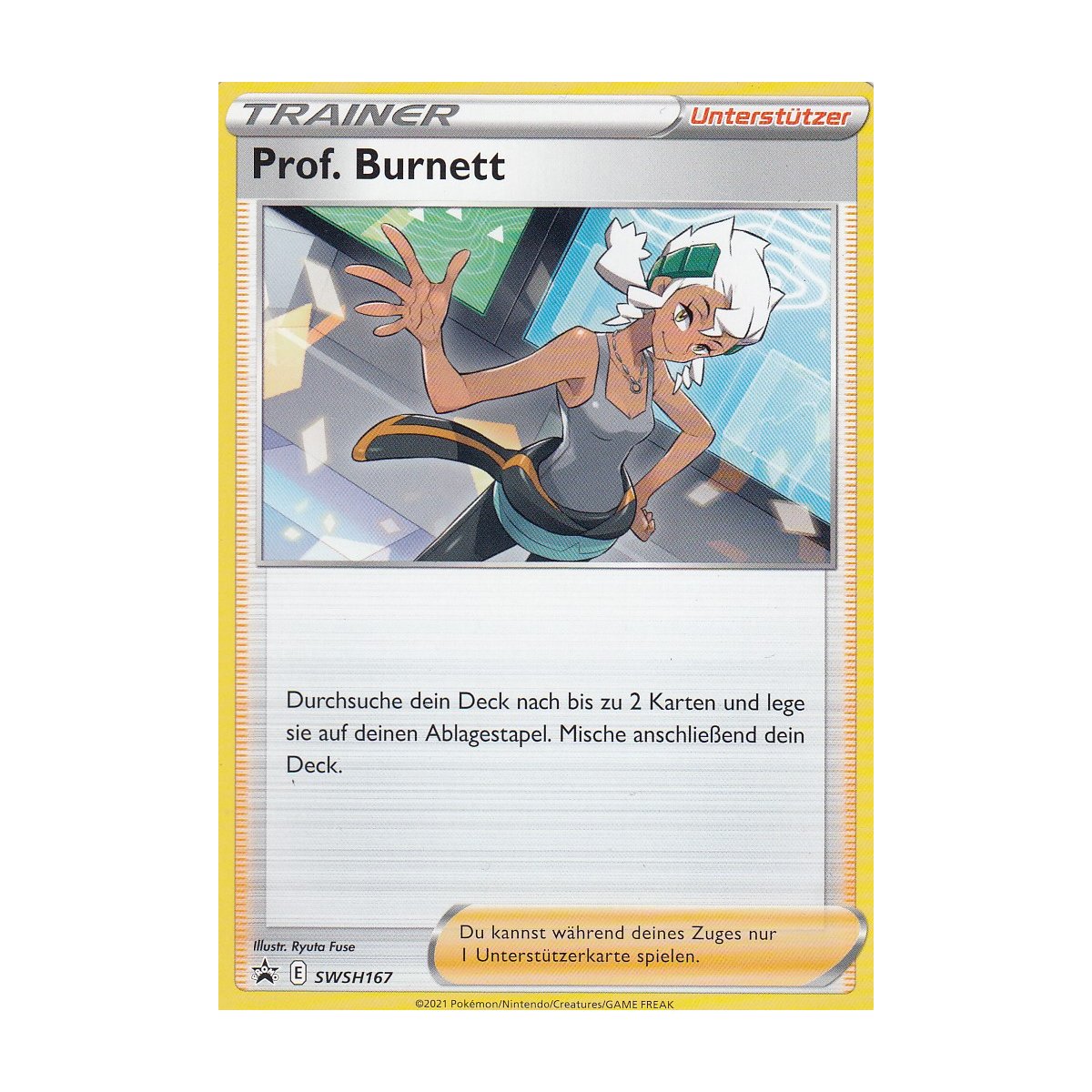 Professor Burnet SWSH167 SWSH Promos Pokemon Karte kaufen