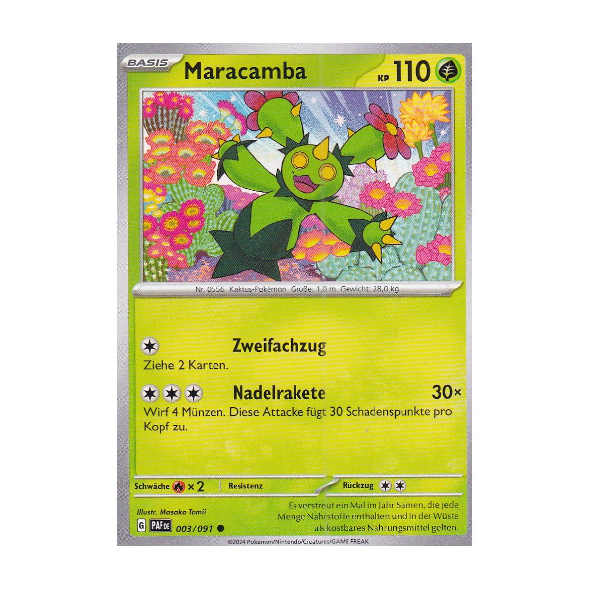 Maracamba 003/091 Paldeas Schicksale Pokemon Karte günstig kaufen