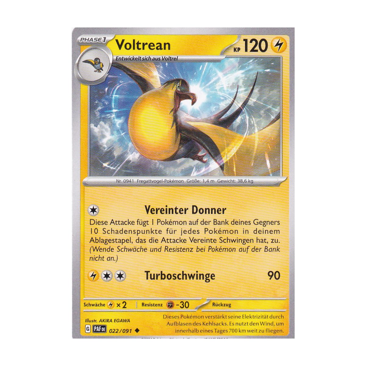 Palchione Phanpy 048/091 REVERSE HOLO Paldeas Schicksale Pokemon Karte