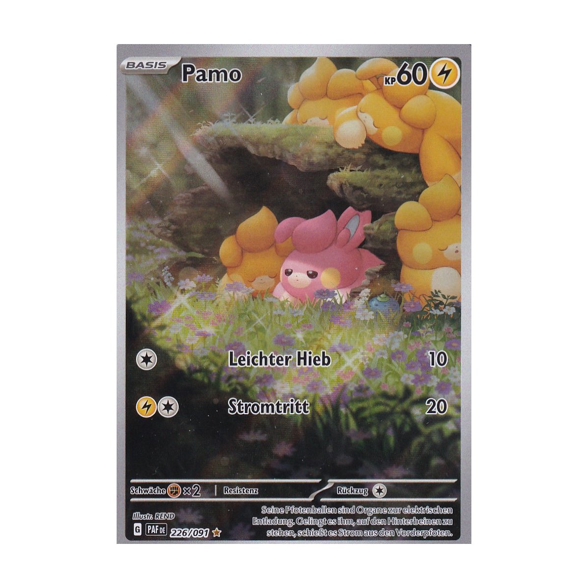 Pamo 226/091 Illustration Rare Paldeas Schicksale Pokemon Karte kaufen