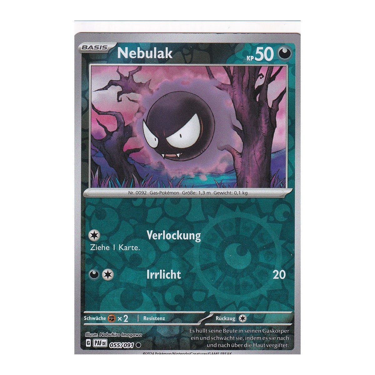 Nebulak 055/091 REVERSE HOLO Paldeas Schicksale Pokemon Karte kaufen