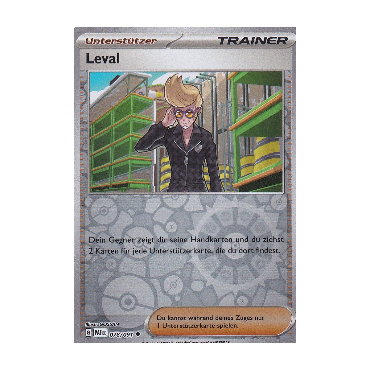 Clavel 078/091 REVERSE HOLO Paldeas Schicksale Pokemon Karte kaufen