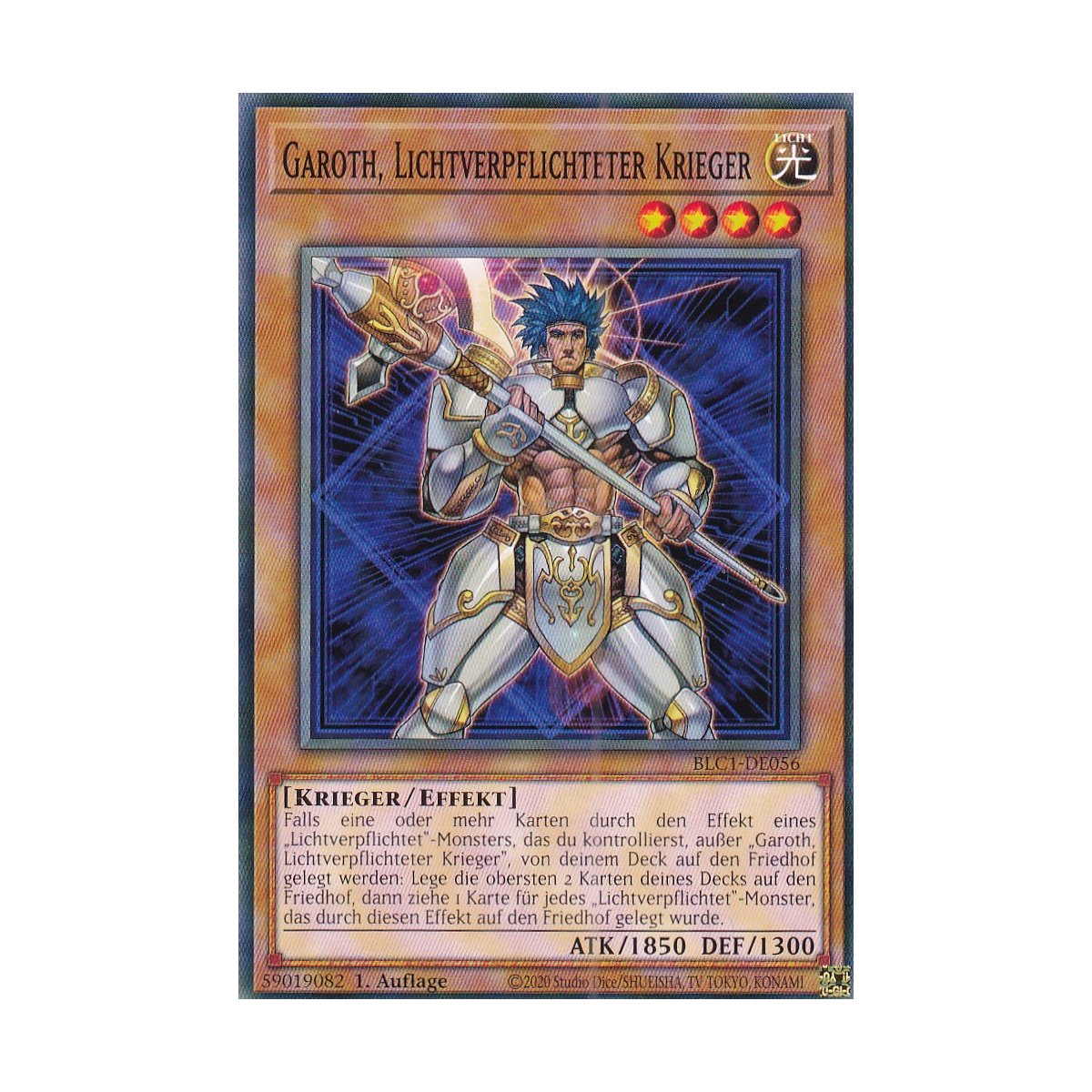 Garoth, Lichtverpflichteter Krieger BLC1-DE056 BLC1-DE056 Battles of ...