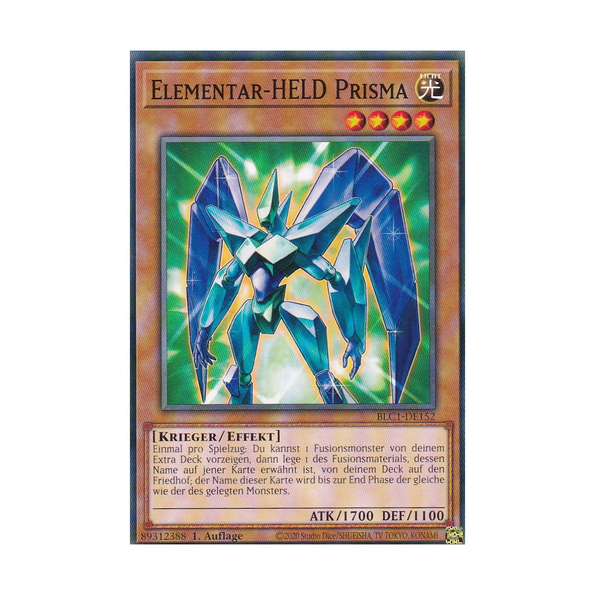 Elementar-HELD Prisma BLC1-DE152 BLC1-DE152 Battles of Legend: Chapter ...