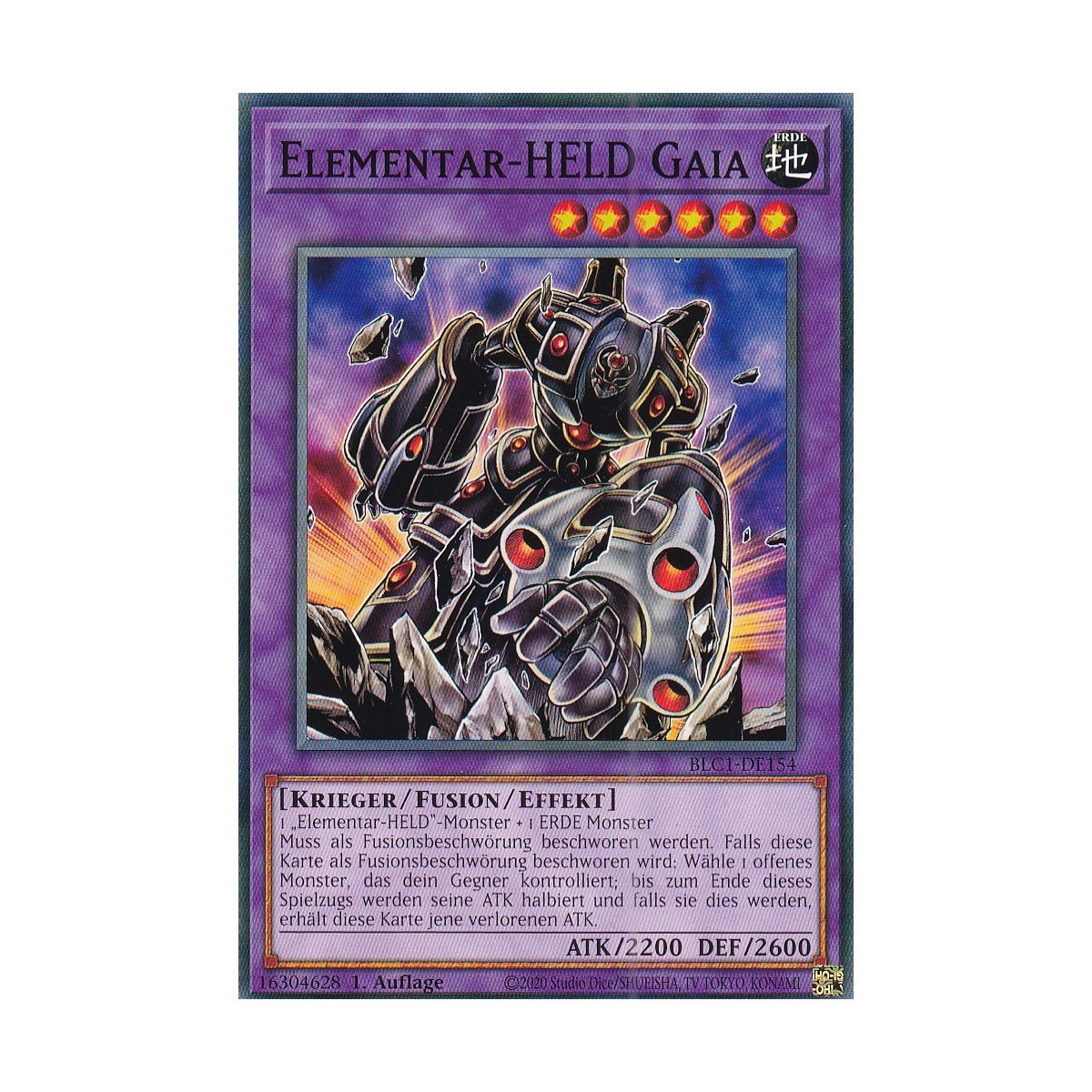 Elementar-HELD Gaia BLC1-DE154 BLC1-DE154 Battles of Legend: Chapter 1 ...
