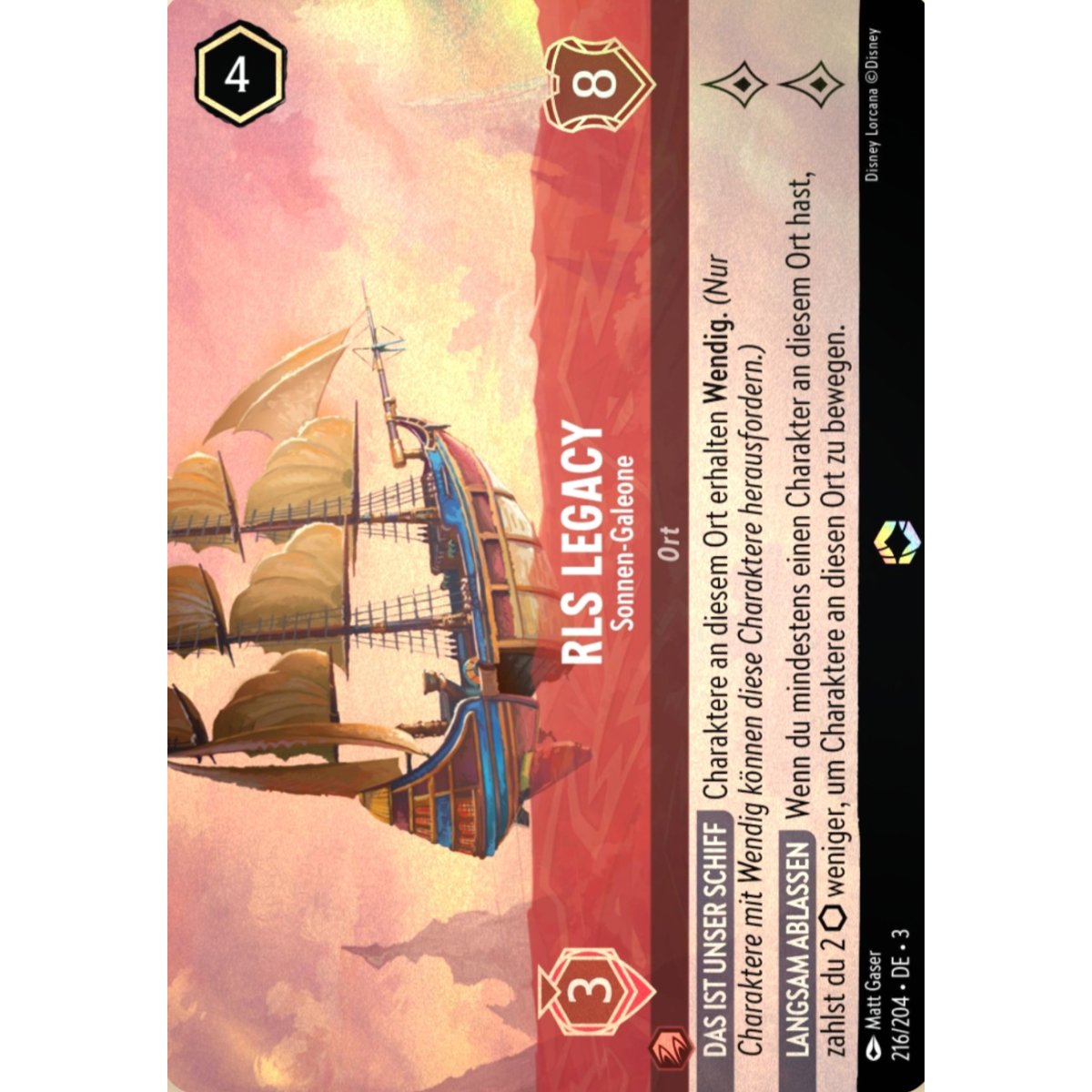 RLS Legacy - Sonnen-Galeone (V.2) 3INK-216 3INK-216 Die Tintenlande kaufen