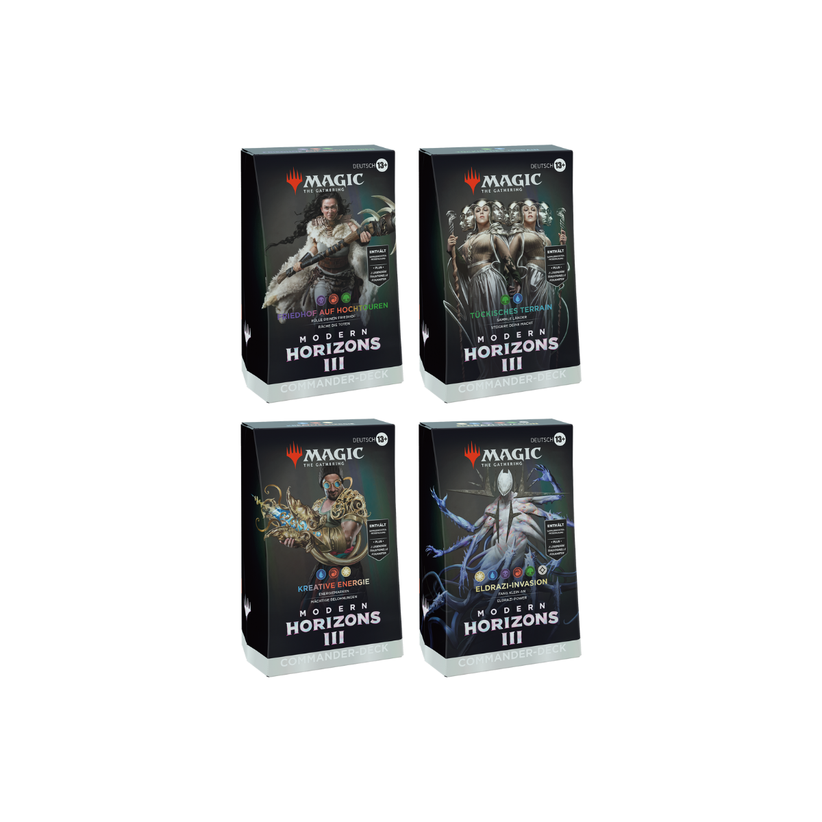 Modern Horizons 3 Commander Decks alle 4 deutsch Magic the Gathering kaufen