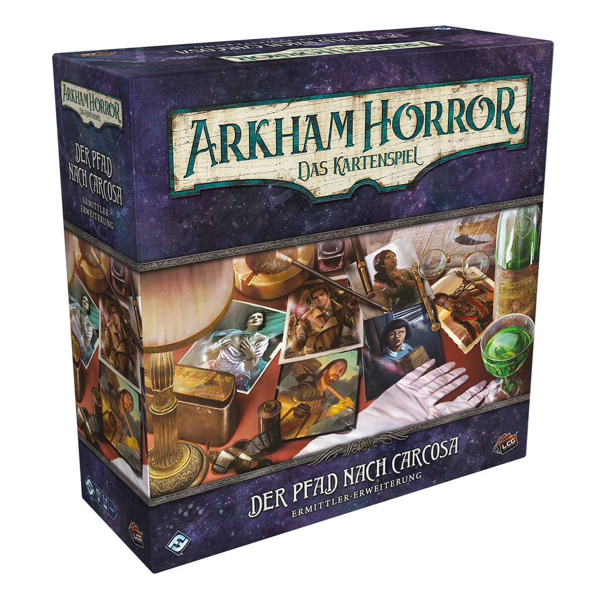 Arkham Horror Das Kartenspiel - Der Pfad nach Carcosa (Ermittler ...