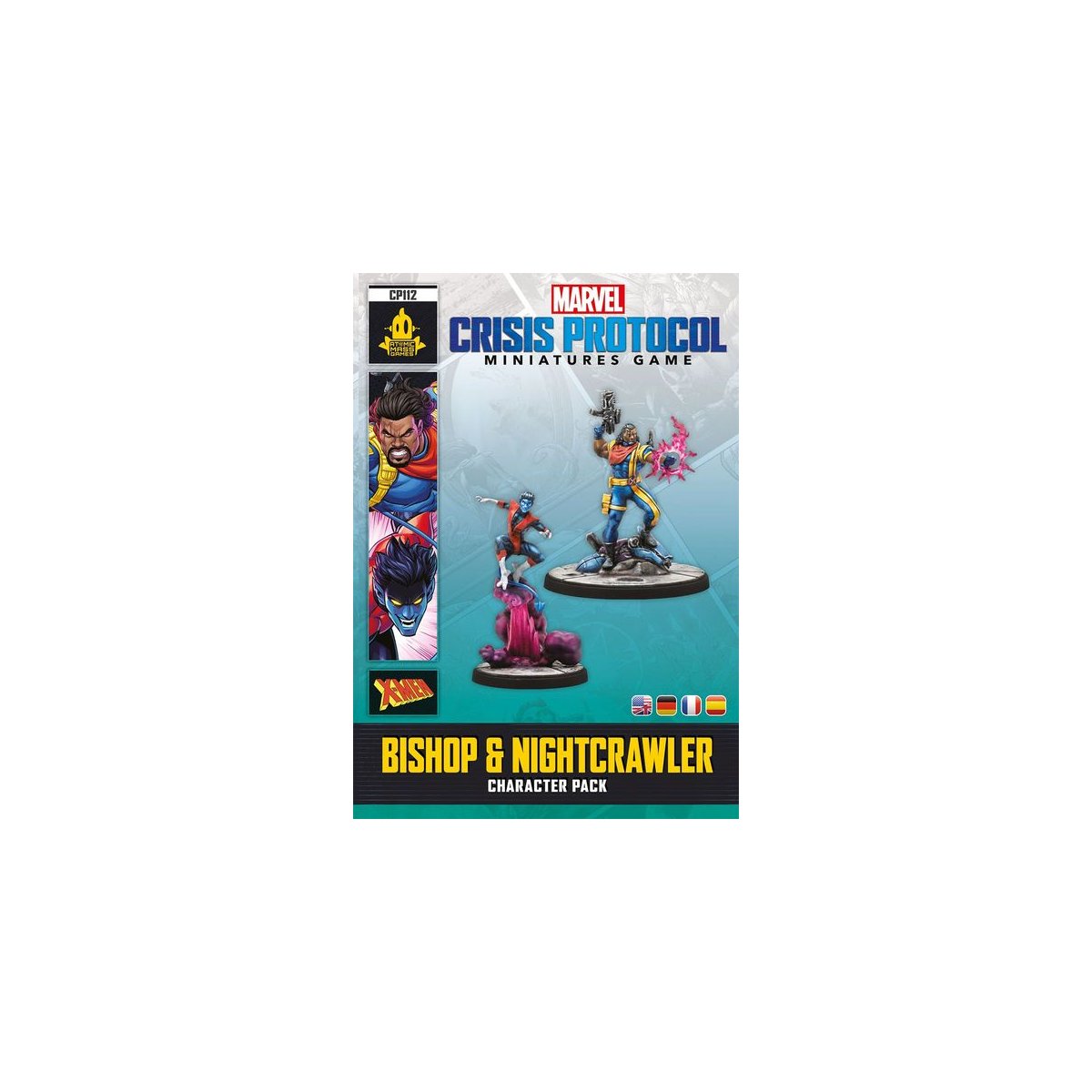Marvel Crisis Protocol - Bishop & Nightcrawler Brettspiel-Erweiterung ...