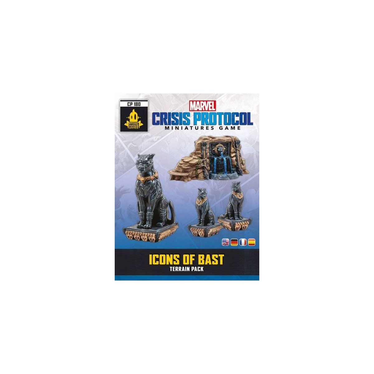 Marvel Crisis Protocol - Icons of Bast (Ikonen von Bast) Brettspiel ...