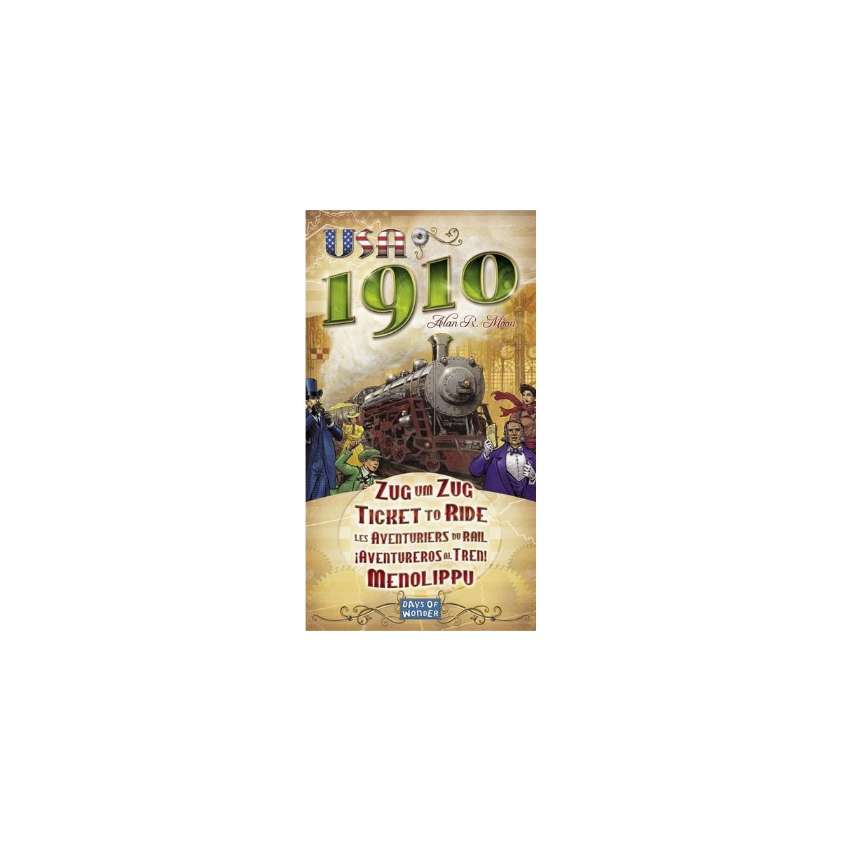 Zug um Zug - USA 1910 Brettspiel-Erweiterung günstig kaufen