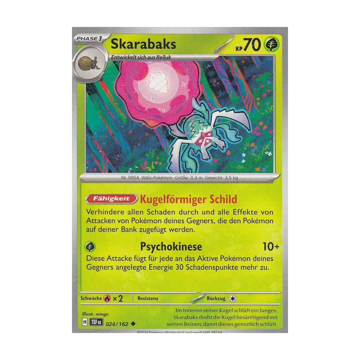 Skarabaks 024/162 Gewalten der Zeit Pokemon Karte günstig kaufen