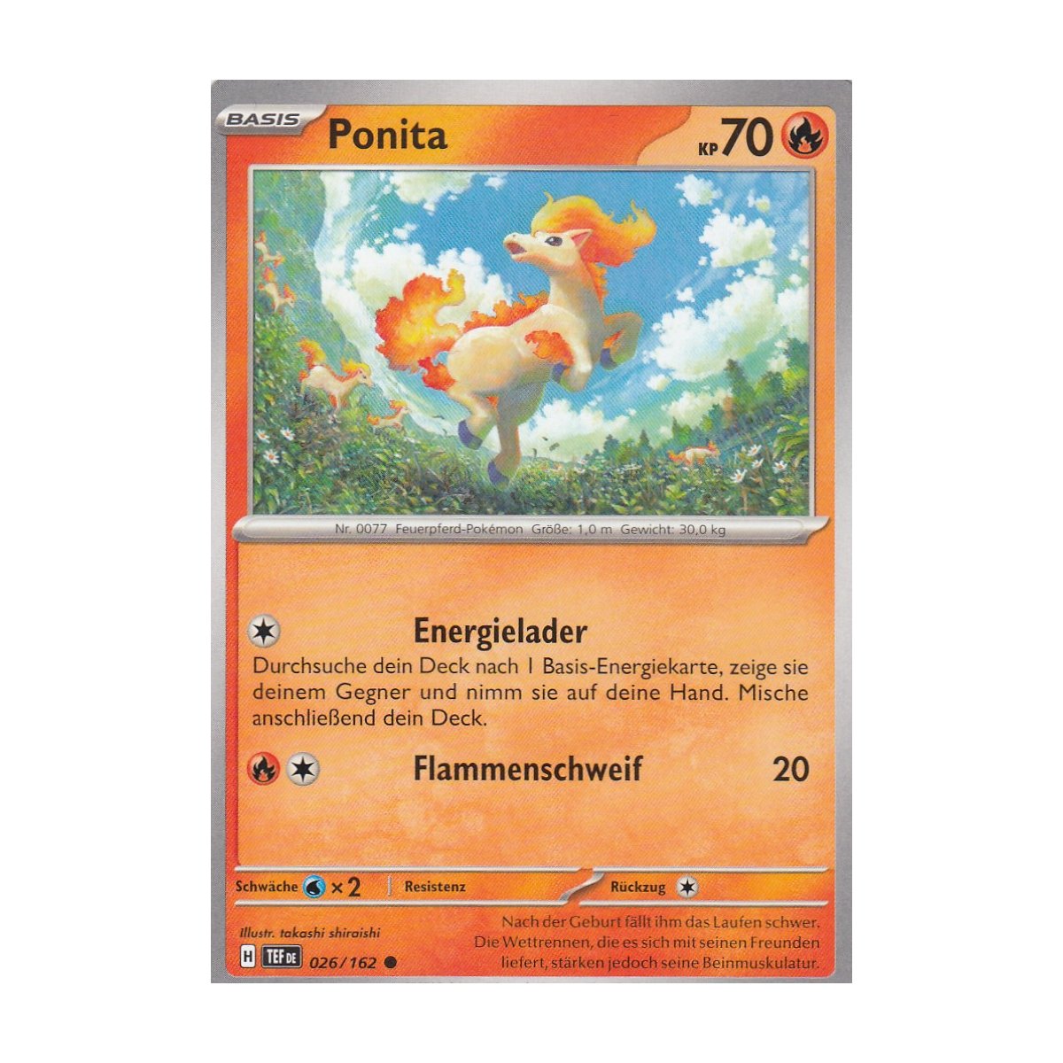 Ponita 026/162 Gewalten der Zeit Pokemon Karte günstig kaufen