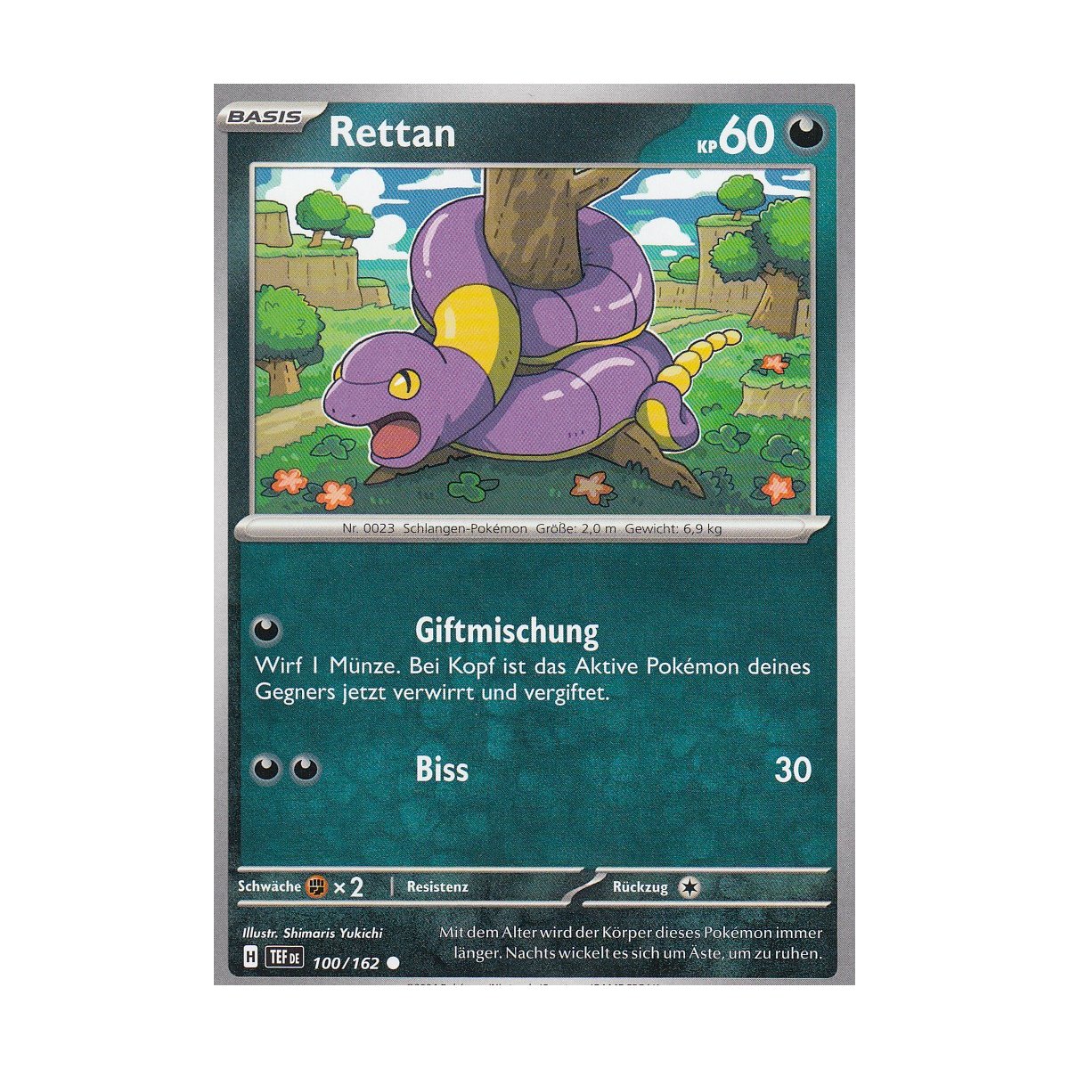 Rettan 100/162 Gewalten der Zeit Pokemon Karte günstig kaufen