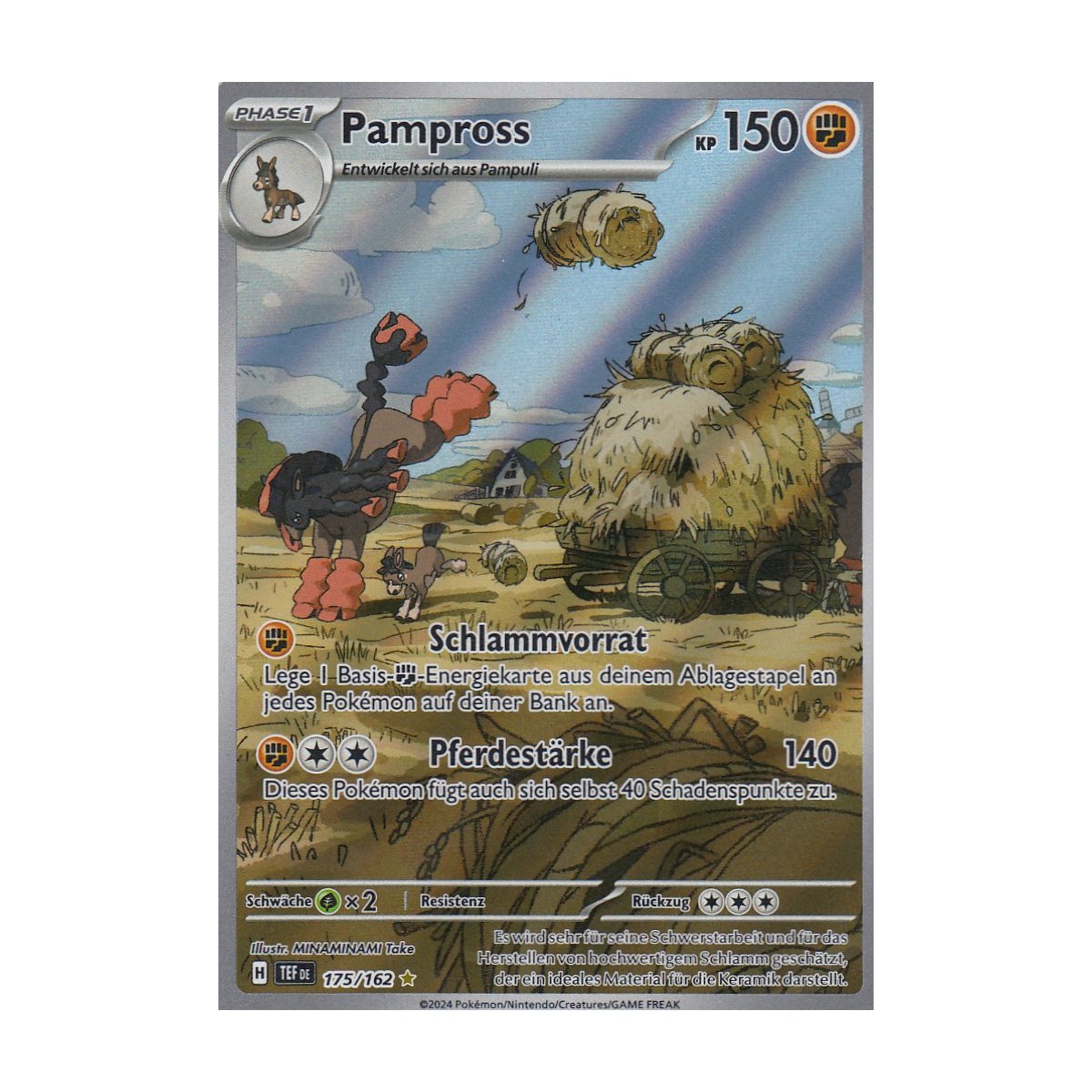 Pampross 175/162 Illustration Rare Gewalten der Zeit Pokemon Karte kaufen