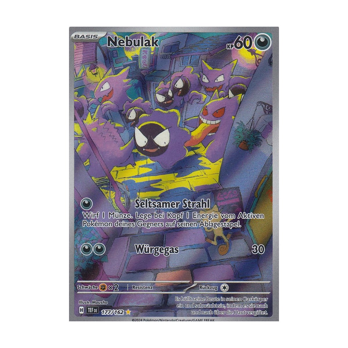 Nebulak 177/162 Illustration Rare Gewalten der Zeit Pokemon Karte kaufen