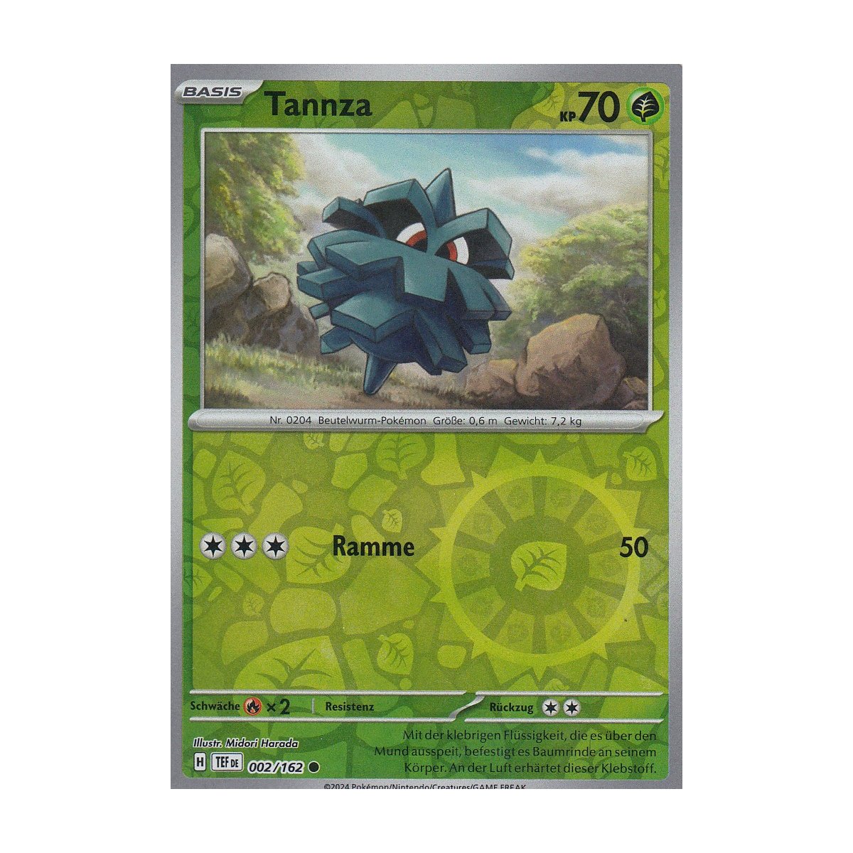 Tannza 002/162 REVERSE HOLO Gewalten der Zeit Pokemon Karte kaufen