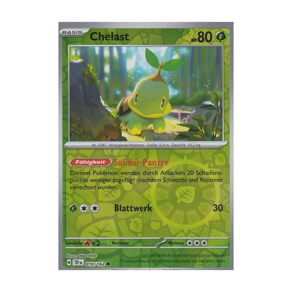 Chelast 010/162 REVERSE HOLO Gewalten der Zeit Pokemon Karte kaufen