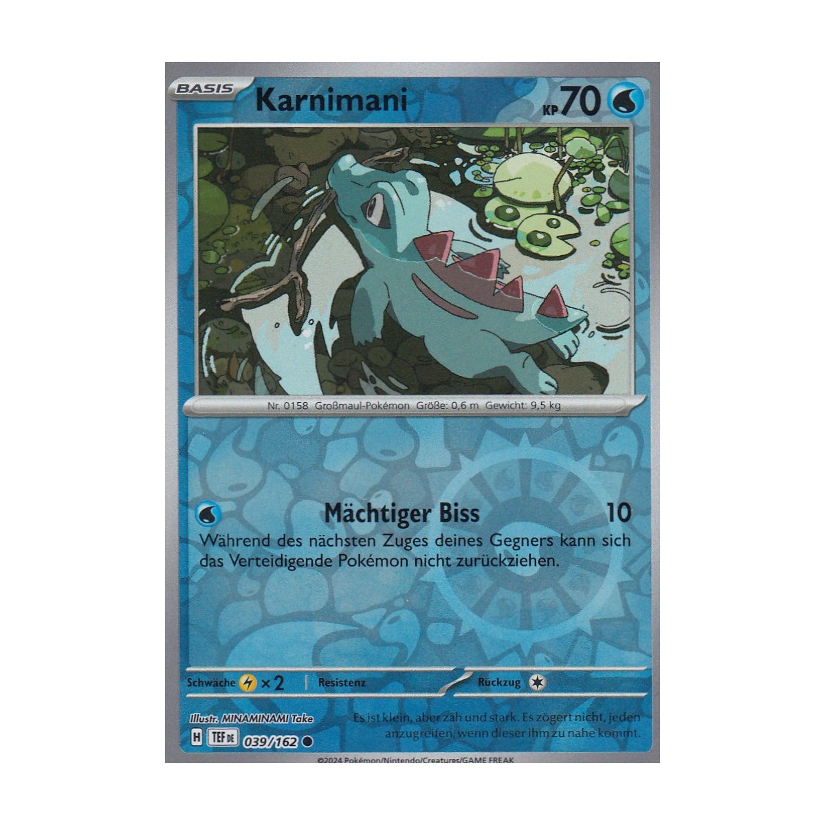 Karnimani 039/162 REVERSE HOLO Gewalten der Zeit Pokemon Karte kaufen