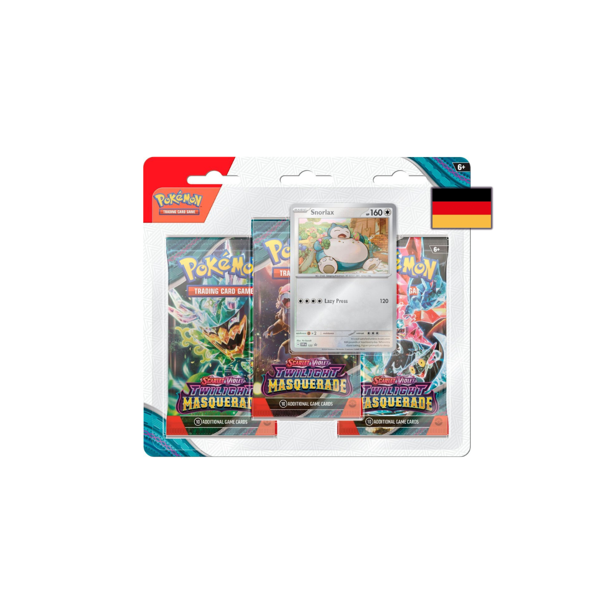 Karmesin & Purpur Maskerade im Zwielicht 3-Pack Blister Relaxo deutsch Pokemon kaufen
