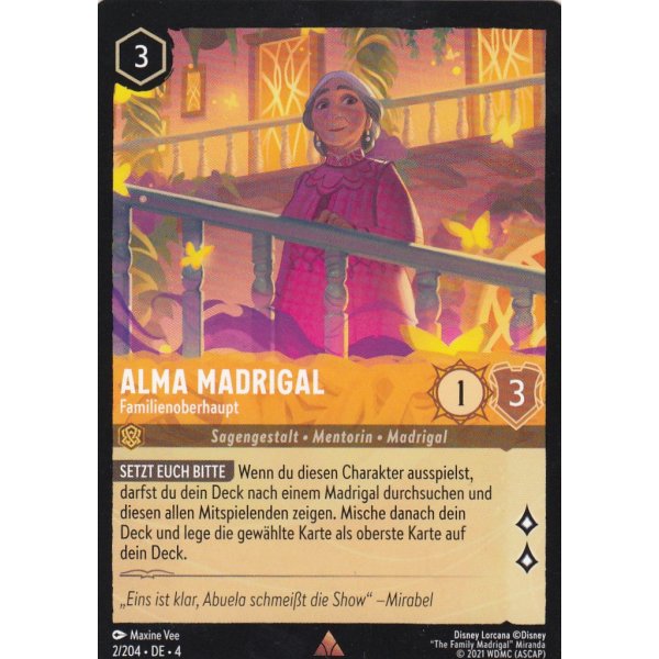 Alma Madrigal - Familienoberhaupt 4URS-002 4URS-002 Ursulas Rückkehr kaufen
