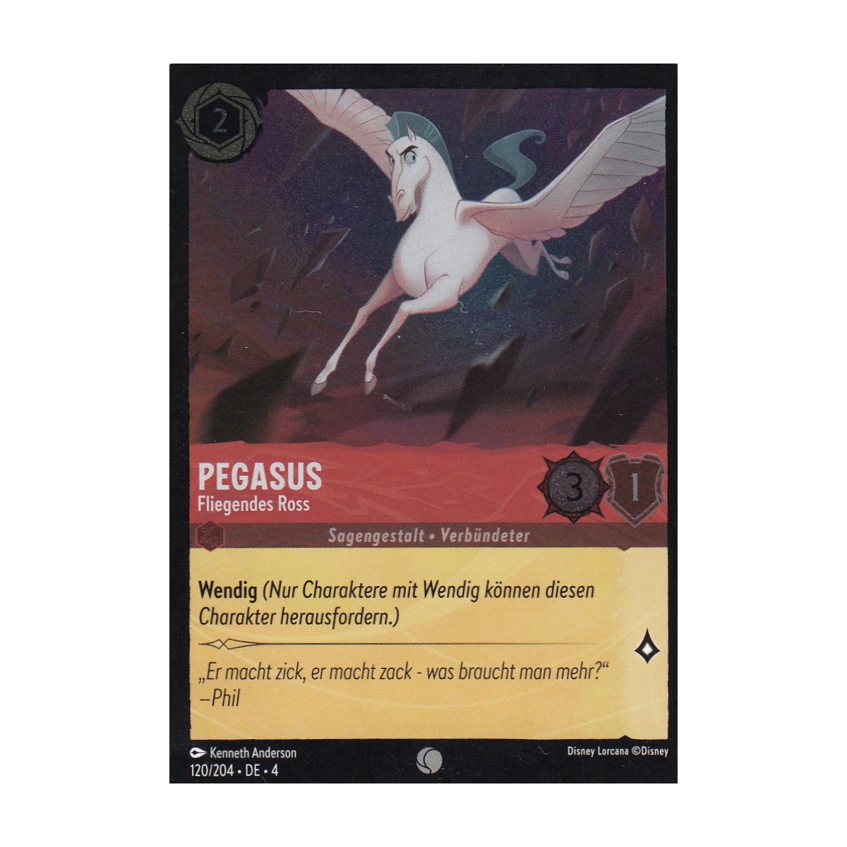 Pegasus - Fliegendes Ross 4URS-120-Holo 4URS-120-Holo Ursulas Rückkehr ...