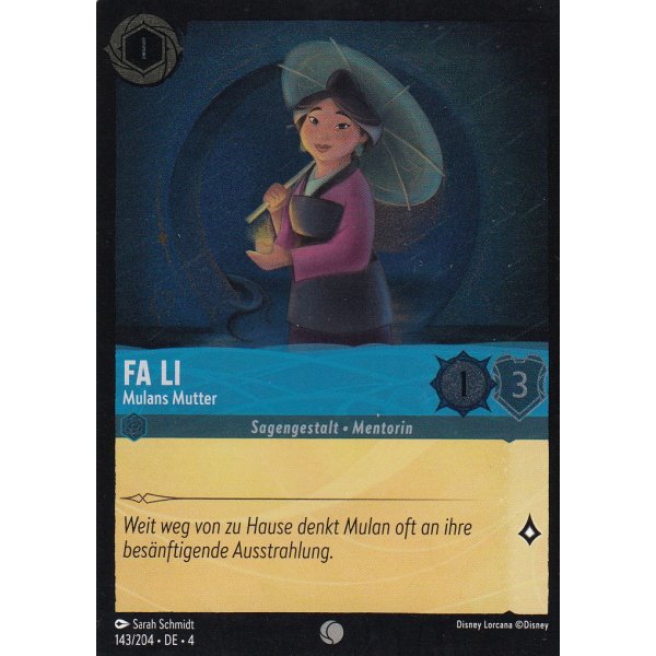 Fa Li - Mulans Mutter 4URS-143-Holo 4URS-143-Holo Ursulas Rückkehr kaufen