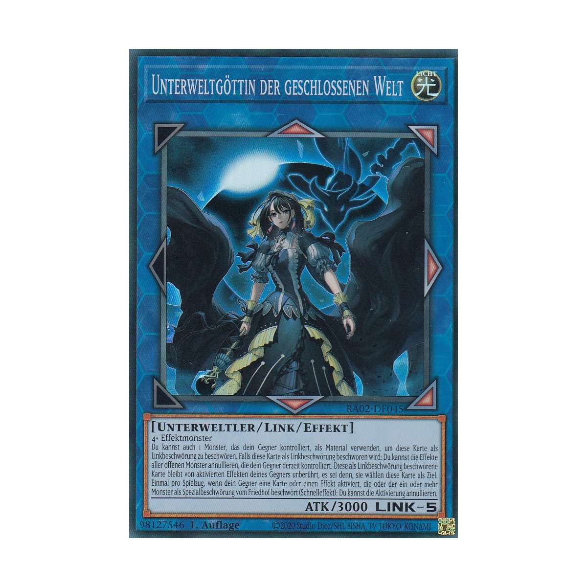 Unterweltgöttin der geschlossenen Welt RA02-DE045 V.7-Ultimate-Rare ...